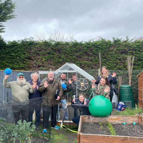 Inspirational cycle ride sows the seeds for greenhouse therapy ...