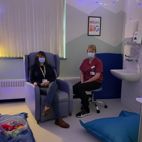 Sensory room transforms vaccination experience for young people ...